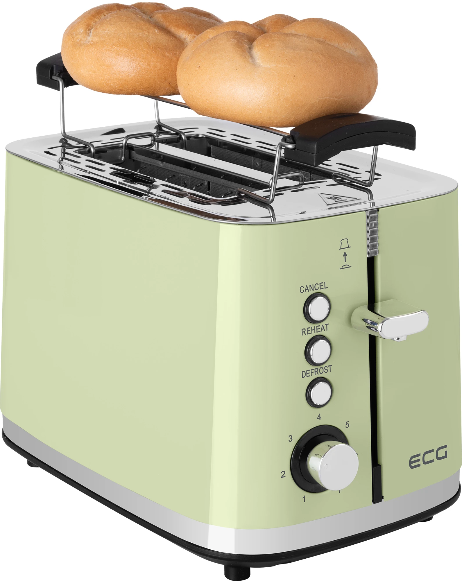 ECG ST 2766 Vintage Olive - Toaster